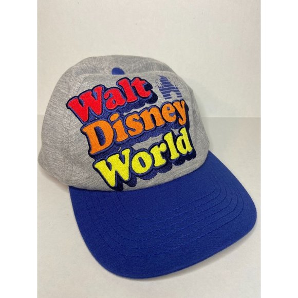 Disney | Accessories | Disney Parks Walt Disney World Cap Retro Patch ...